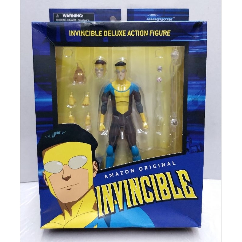 Diamond Select Toys Invincible: Mark Grayson Deluxe Action Figure ...