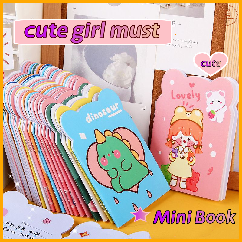 CHO⭐Cartoon A6 Mini Notebook Cute Design Small Notepad Children Student ...