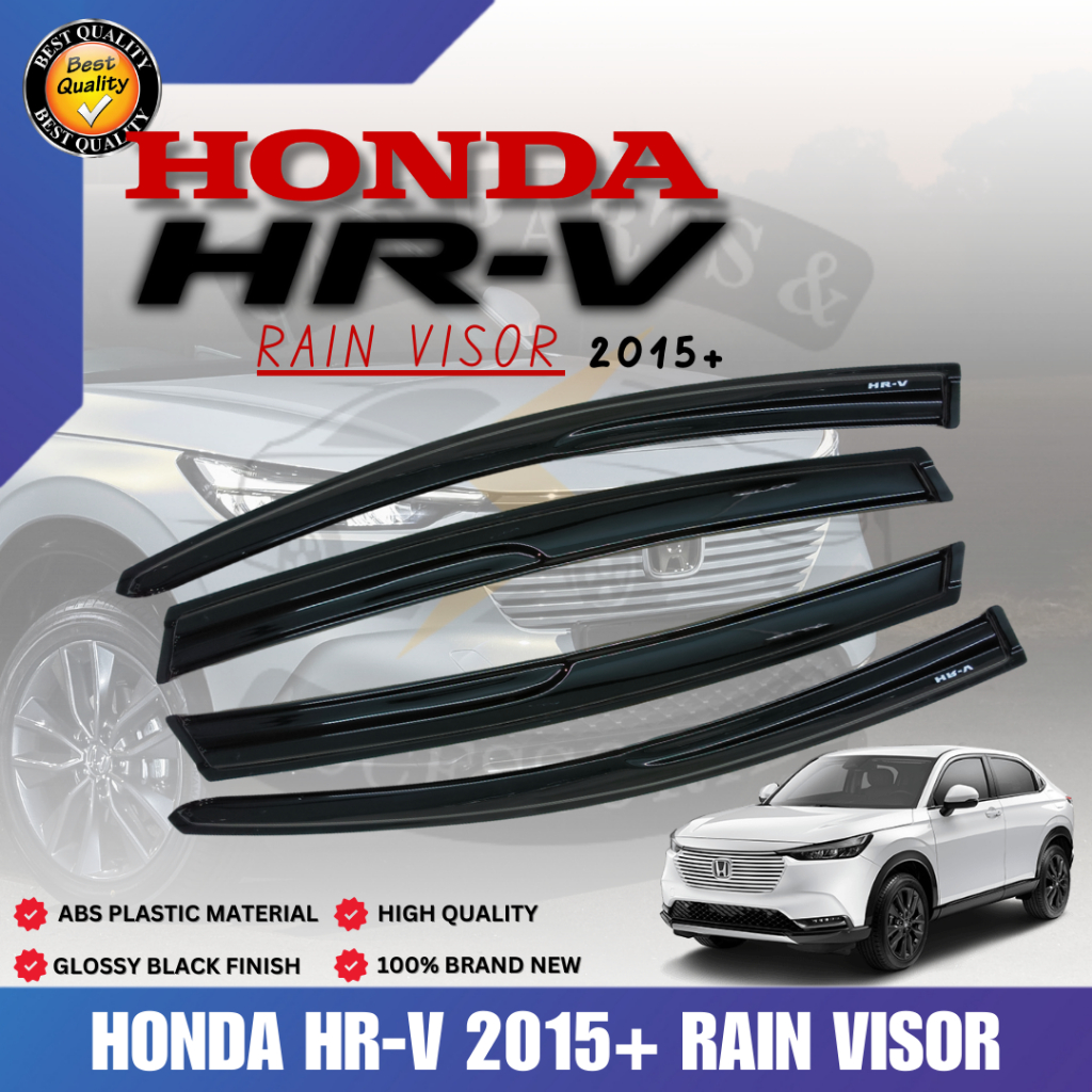 CPA HONDA HR-V 2015 2016 2017 2018 2019 2020 2021 2022 RAIN VISOR (1 ...
