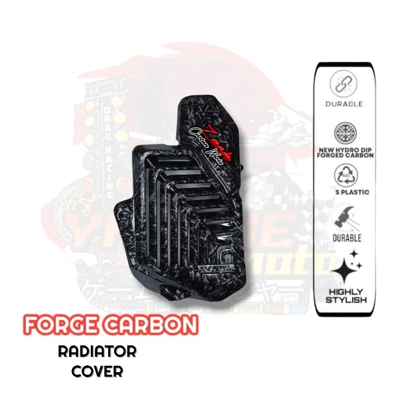 NEW!! Honda Adv 160 forged hydro dip carbon radiator | Shopee Philippines