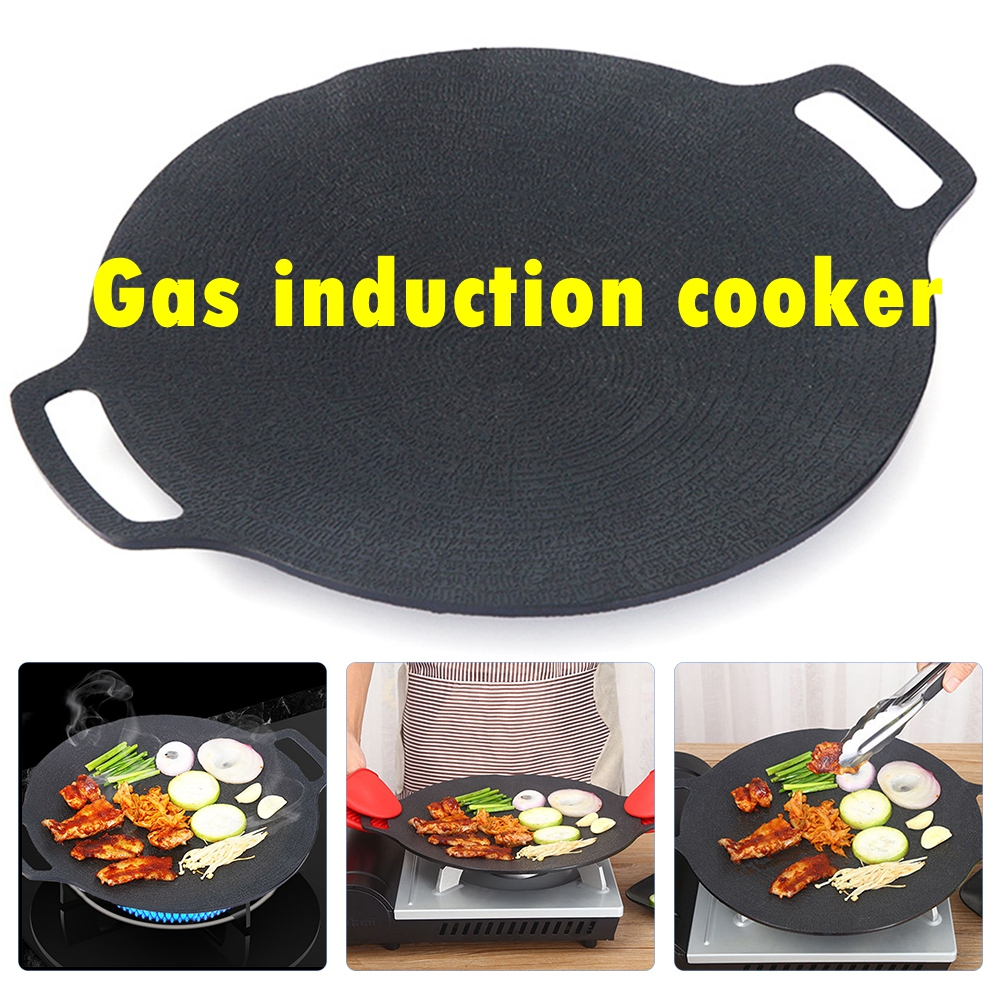 Lowest price.Korean Style Baking Tray Flat Grill Pan Non Stick ...
