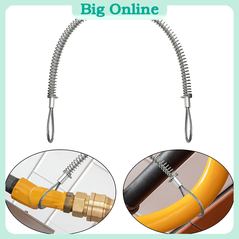 20inch Hose Whip Check Safety Cable Anti-Collapsible Anti-Dropping ...
