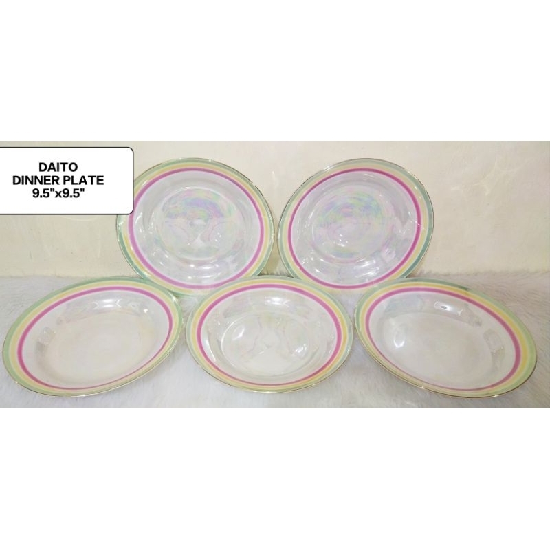 Semi-deep plate [Daito Japan] | Shopee Philippines