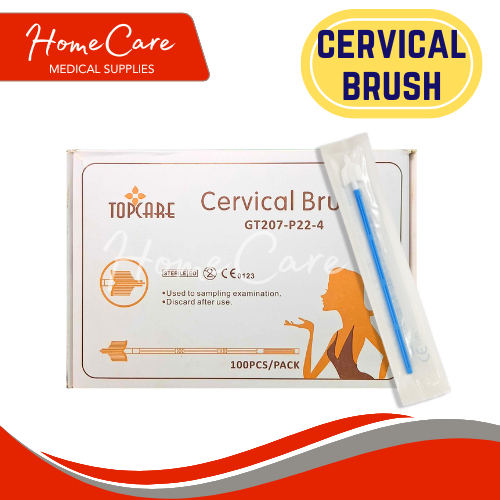 Cyto Brush Sterile (Blue), 100’s Cervical Brush Pap Smear TOPCARE ...