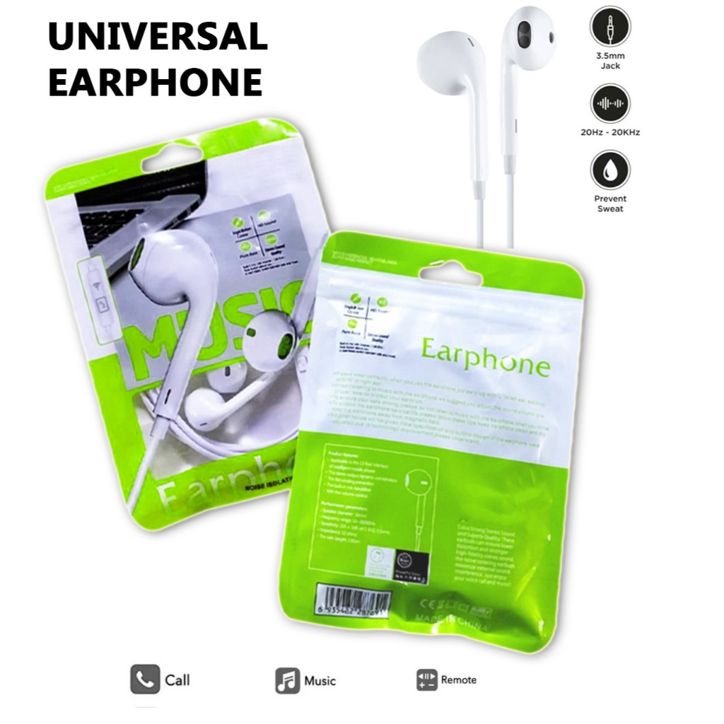 CH-72 Earphones With Clear Sound Headphones With Mic Wired Gaming ...