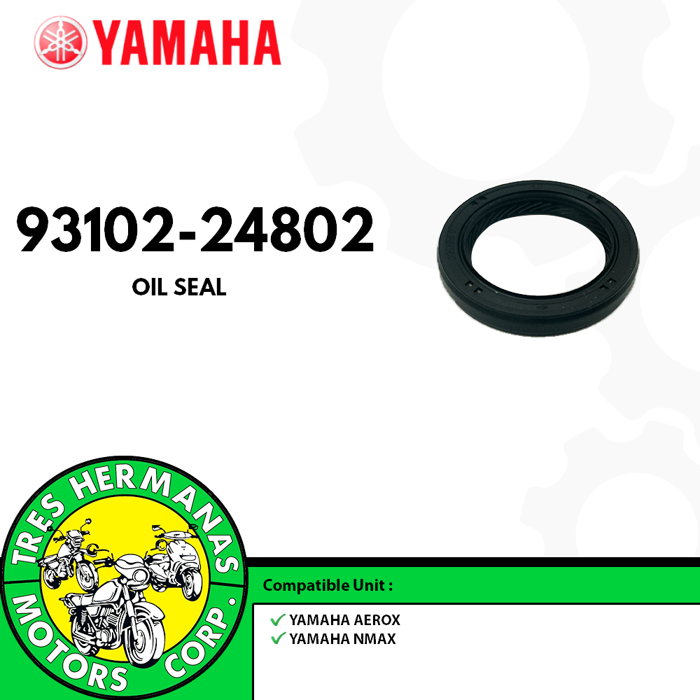 OIL SEAL PULLY SIDE for Yamaha Motorcycle : AEROX V1/ NMAX V2 / AEROX ...
