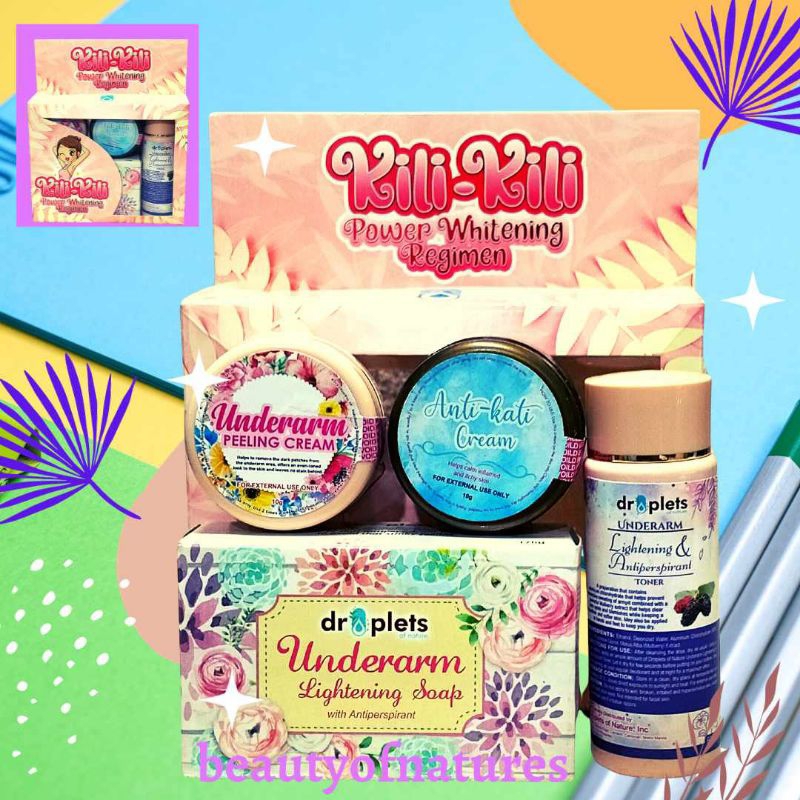 Kili kili Power Whitening Regimen | Shopee Philippines