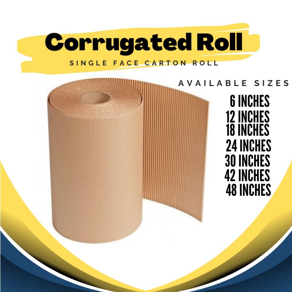 Corrugated Roll || Continues Single Face Carton roll || Sold per Meter ...