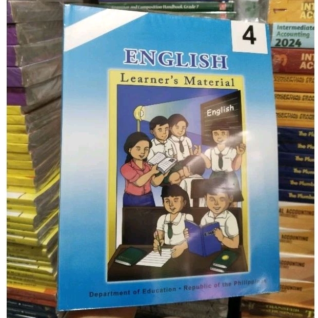 ENGLISH LEARNER'S MATERIAL GRADE 4 GOOD CONDITION | Shopee Philippines