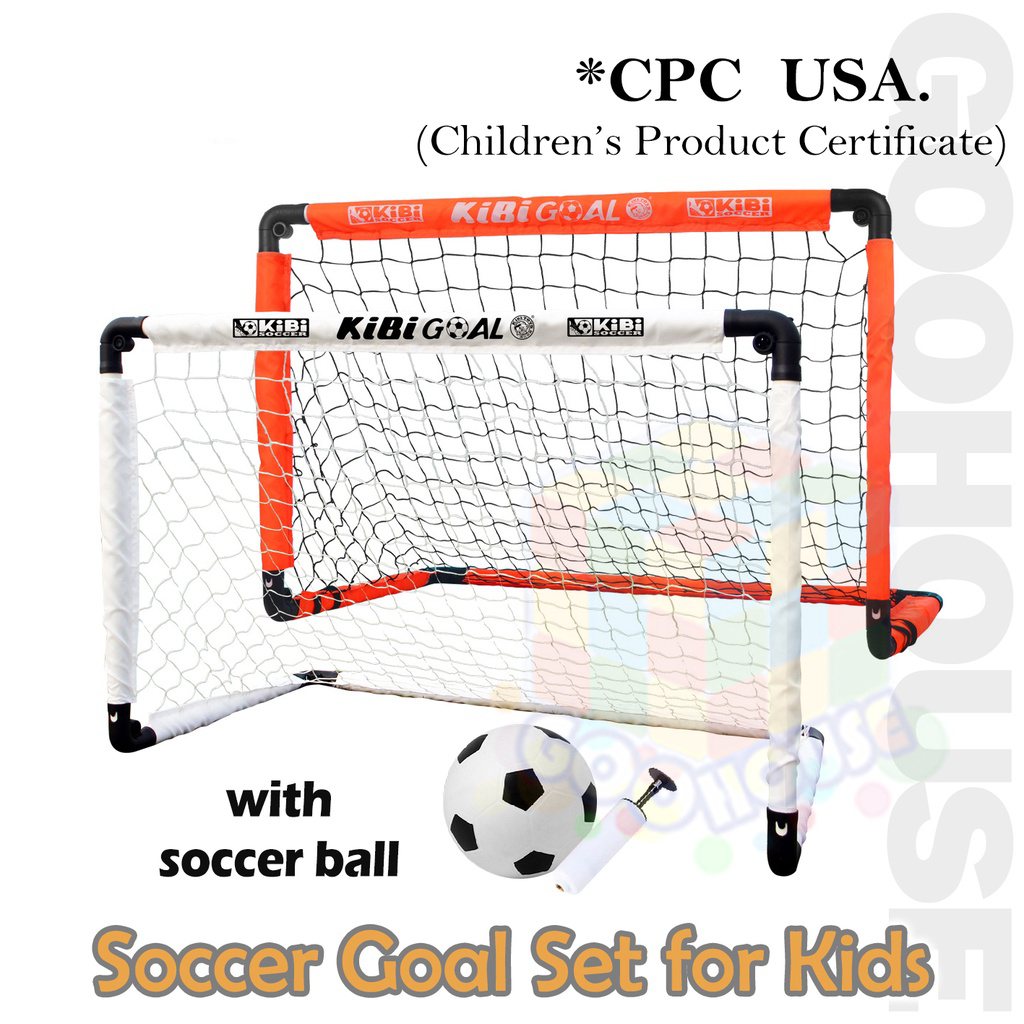 Soccer Toys for Kids Portable Folding Soccer Goal Set Kids Sports Mini ...