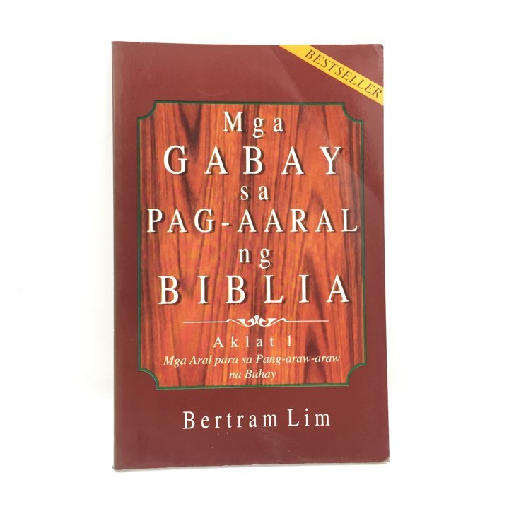 Mga Gabay SA Pag-aaral Ng Biblia Aklat 1 Book (Paperback) | Shopee ...