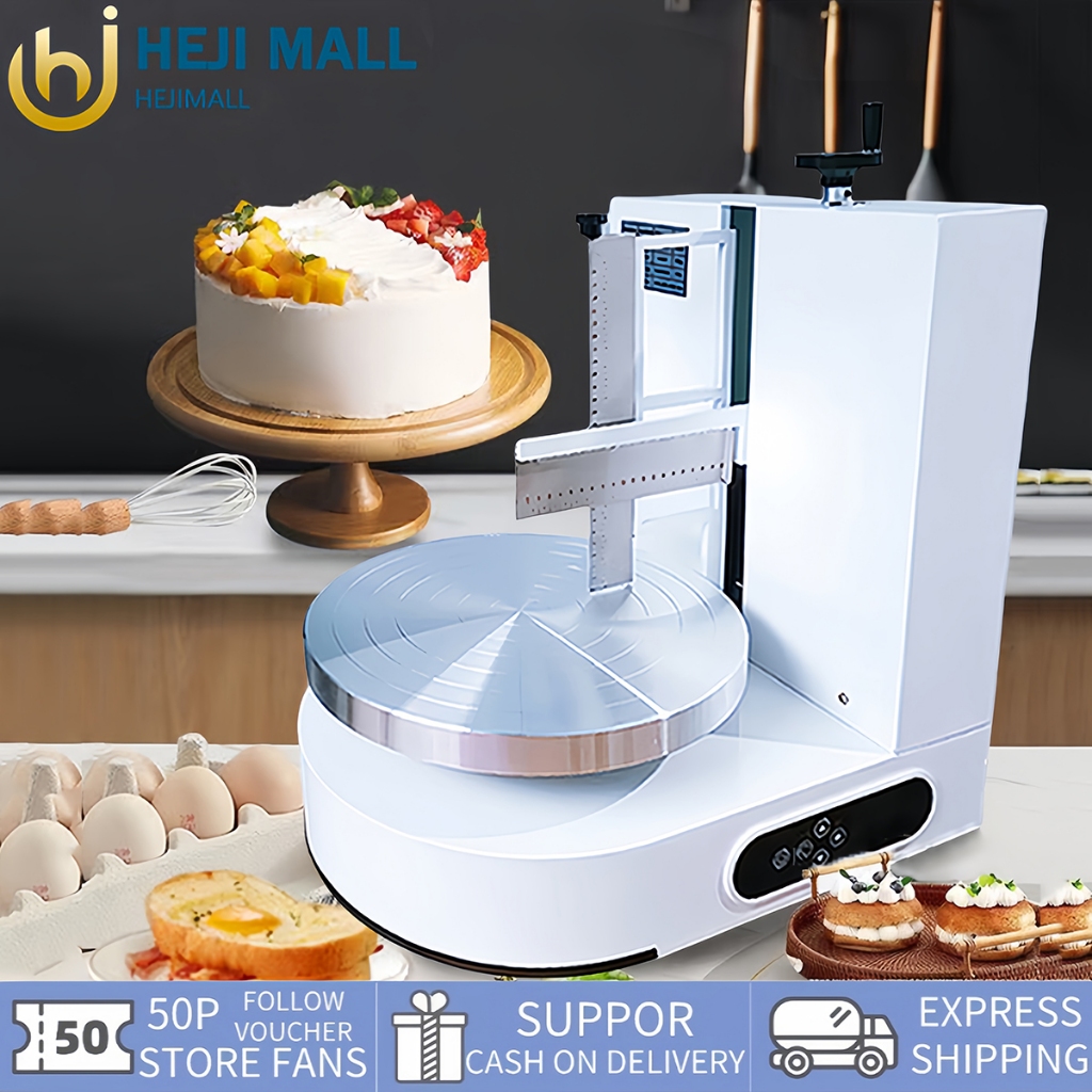 Electric cake spread cream machine fully automatic intelligent cake ...