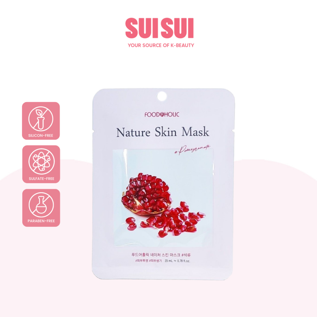 FOODAHOLIC Nature Skin Mask 23ml | Shopee Philippines