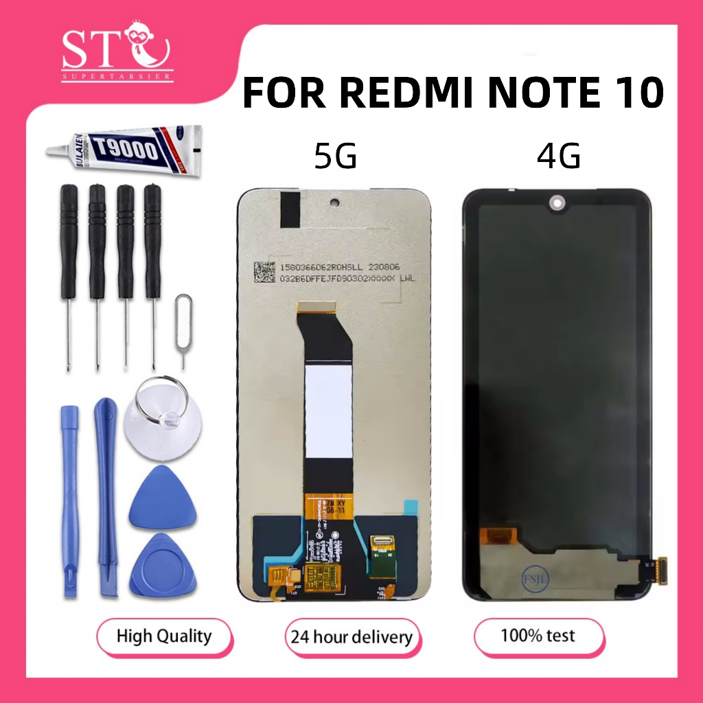 FOR REDMI NOTE 10 4G 5G NOTE 10 PRO 4G 5G LCD Touch Screen Digitizer ...