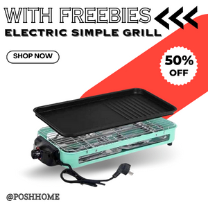 Multifunctional Simple Electric BBQ Grill Indoor Outdoor Samgyupsal ...