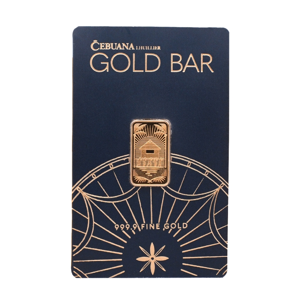 Cebuana Lhuillier 24 Karat Gold Bar 5 grams (Bayanihan Limited Edition ...