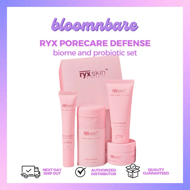 RYX SKIN Porecare Defense Set Anti-Acne and Brightening | Shopee ...
