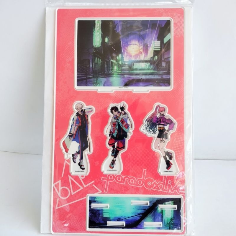 Paradox Live - BAE, Cozmez, Akanyatsura Premium Acrylic Diorama Plate ...