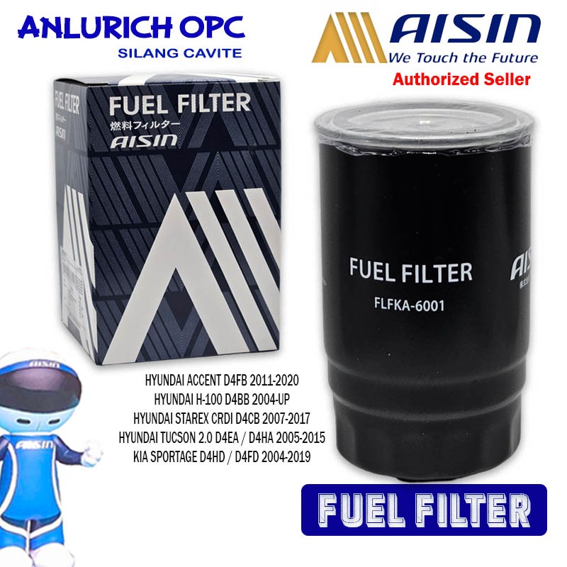 AISIN FUEL FILTER Hyundai Accent D4FB 11-20, H100 D4BB, Starex D4CB 07 ...