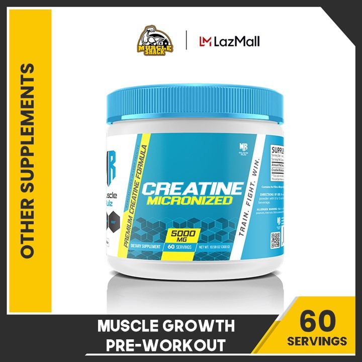 Muscle Rulz Creatine Monohydrate - 300g Creatine Powder Premium ...