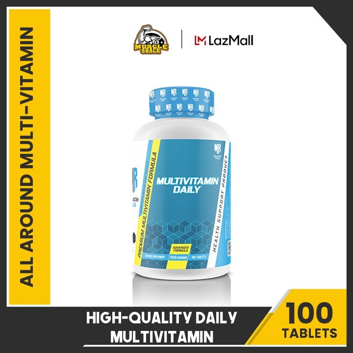 Muscle Rulz Multivitamin Daily - 100 Tablets | Specially Formulated ...