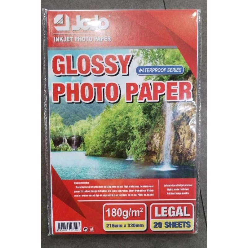Photopaper legal size 180gsm | Shopee Philippines