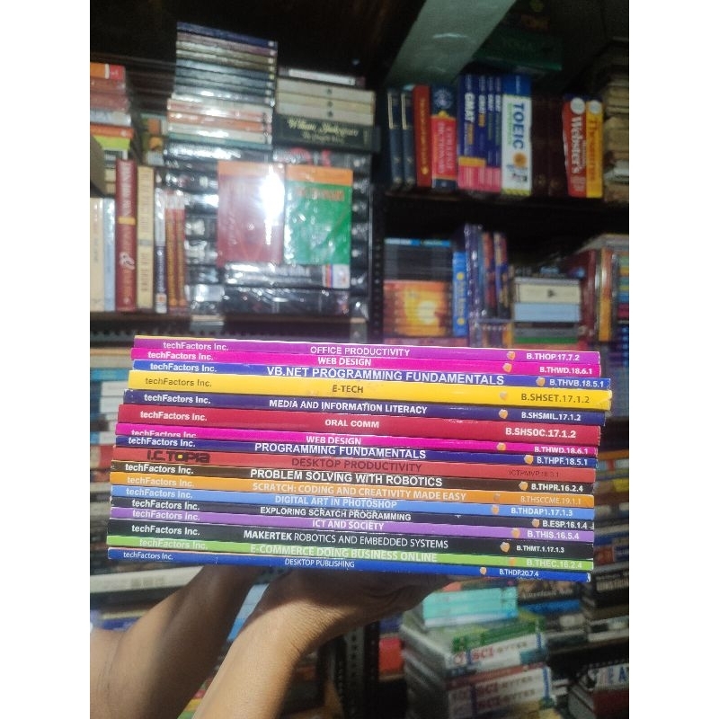 TechFactor INC Books (SHS) Senior High School and (JHS) Junior High ...