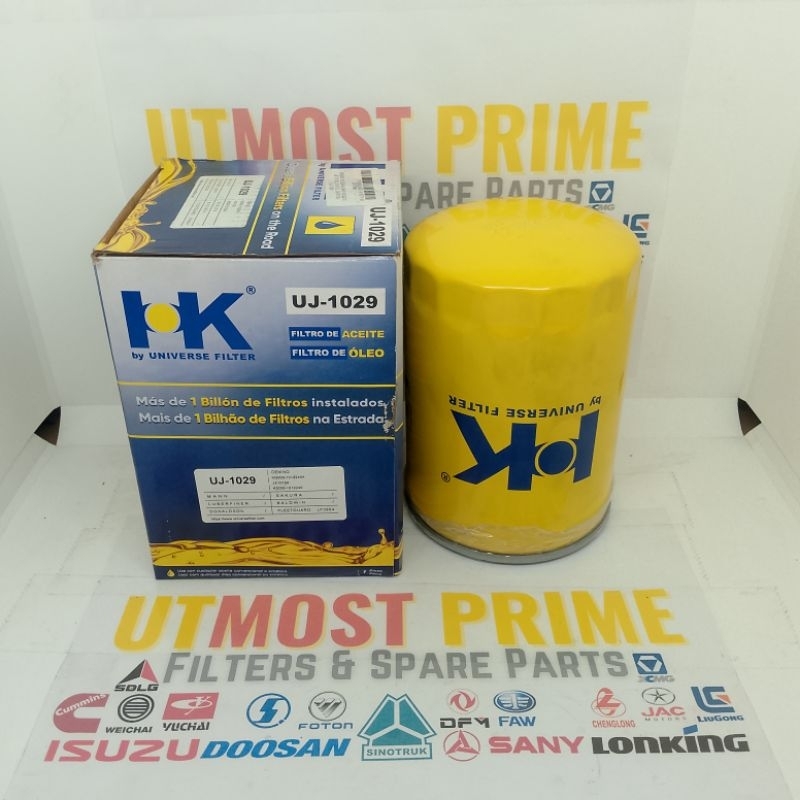 MEGATRUX OIL FILTER UJ-1029 M3000-1012240A JX1013A K2000-1012240 (HK ...