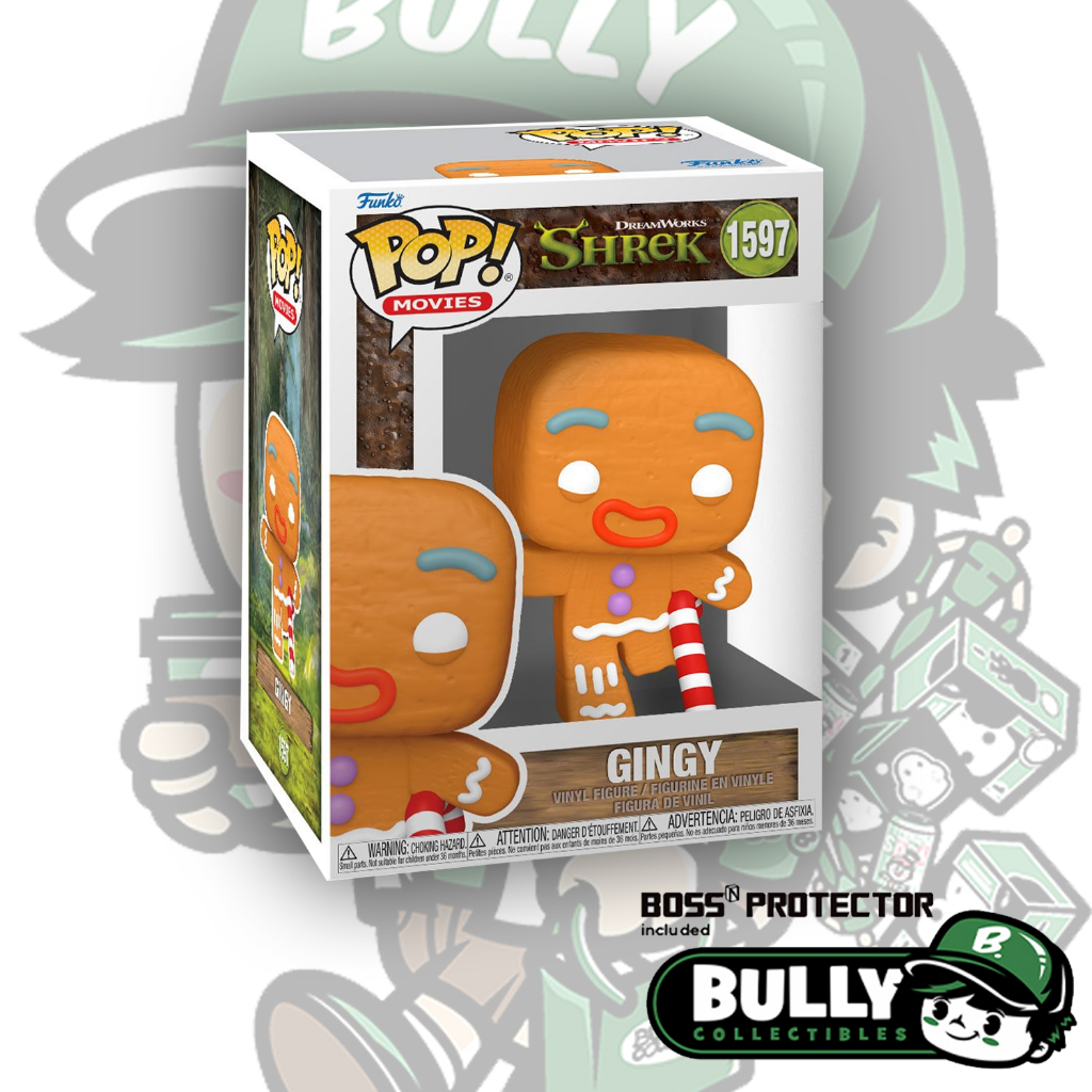 Funko POP! Movies: Shrek DreamWorks 30th Anniversary - Gingy 1597 With ...