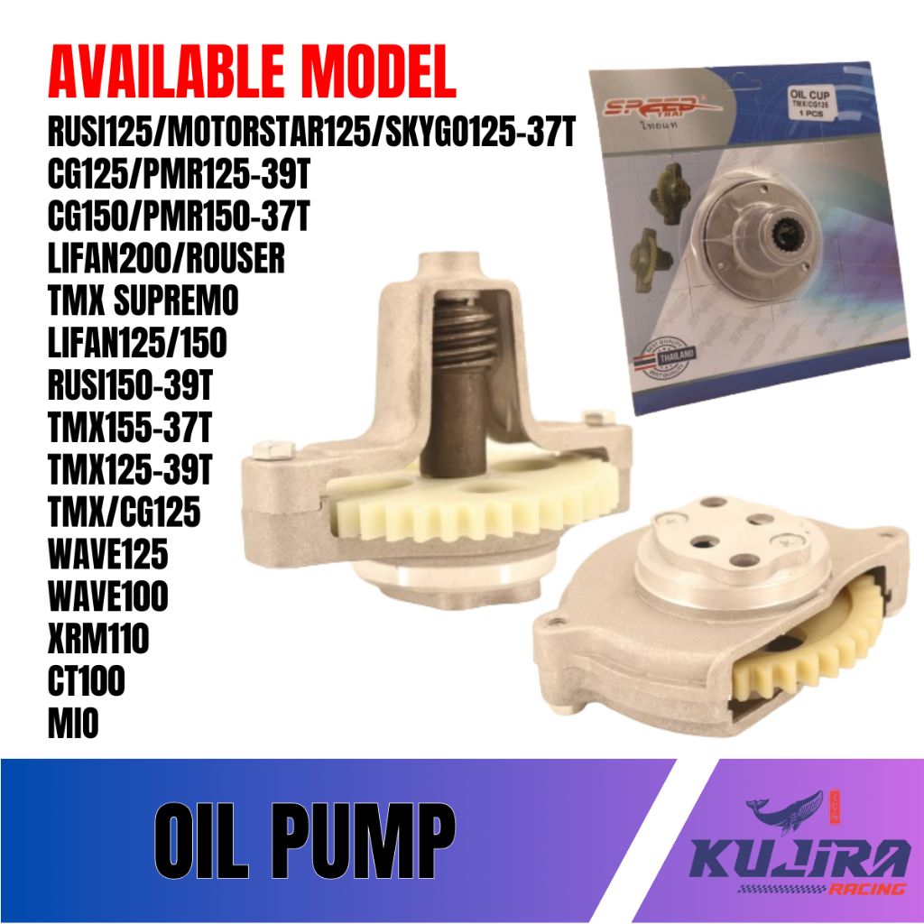 OIL PUMP FOR MIO/CT100/XRM110/SKYGO125/CG125/150/PMR125/150/RUSI125 ...