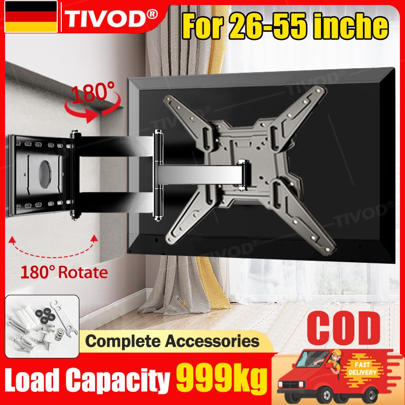 Expose Universal TV Wall Bracket For 32-80" Swivel Monitor LCD LED ...