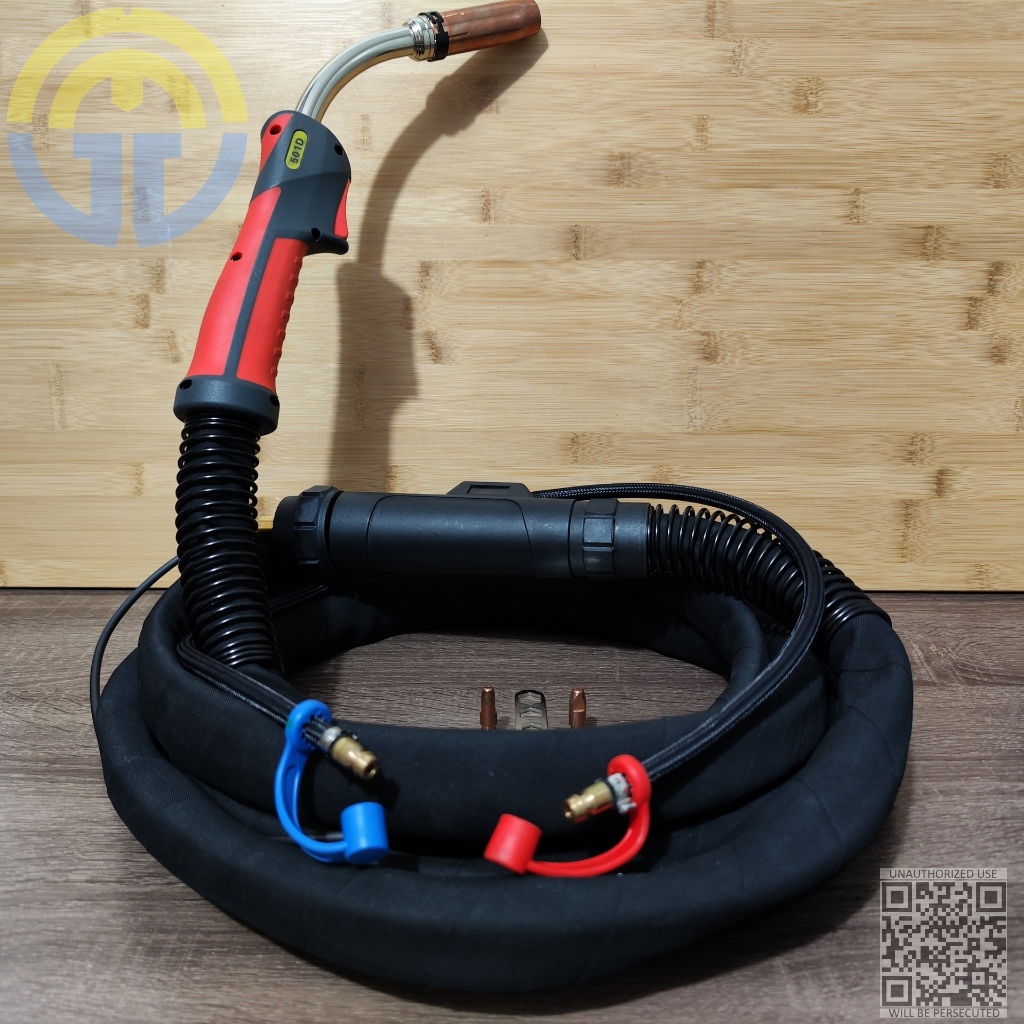 501D MIG Welding Torch Water Cooled Fire Proof Cable Sleeve 5M | Shopee ...