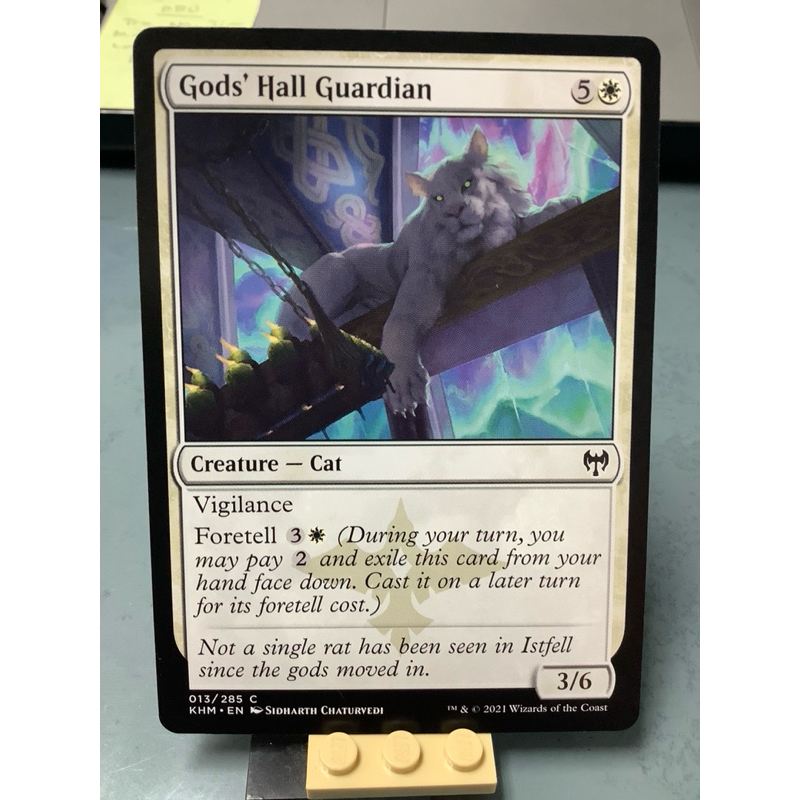 MAGIC: The Gathering - Gods’ Hall Guardian (Kaldheim) | Shopee Philippines