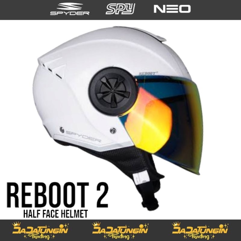 SPYDER Reboot 2 Half Face Plain Colors | Shopee Philippines