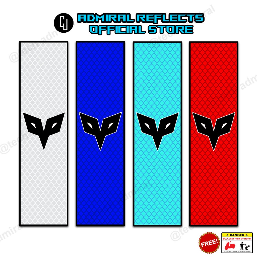 Alloy Top Box Sticker Waterproof Duhan (REFLECTORIZED) | Shopee Philippines