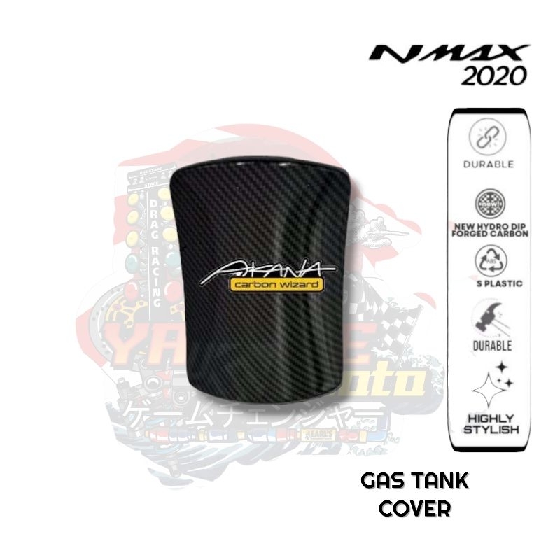 NEW!! Yamaha Nmax hydro dip carbon gas tank cover | Shopee Philippines
