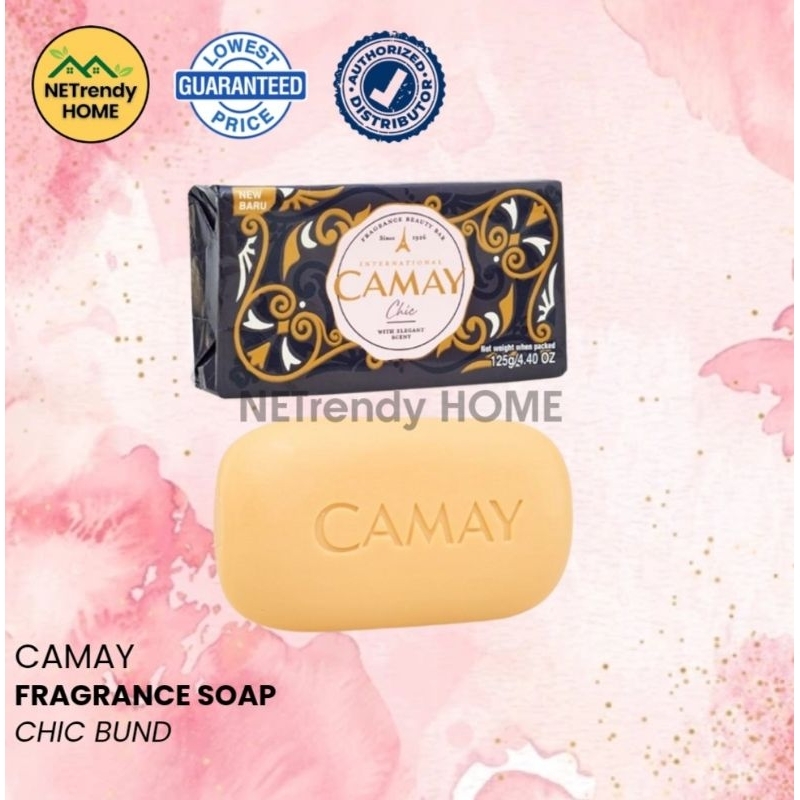 CAMAY CHIC BUND SINGLE PACK FRAGRANCE SOAP 125G | Shopee Philippines