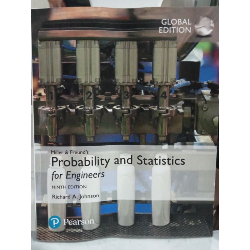 Probability and statistics for engineers | Shopee Philippines