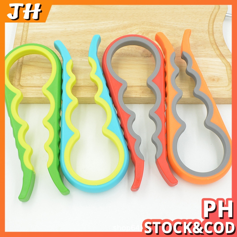 Creative 4-in-1 Jar Opener Multifunctional Can Opener Jar Lid Gripper ...