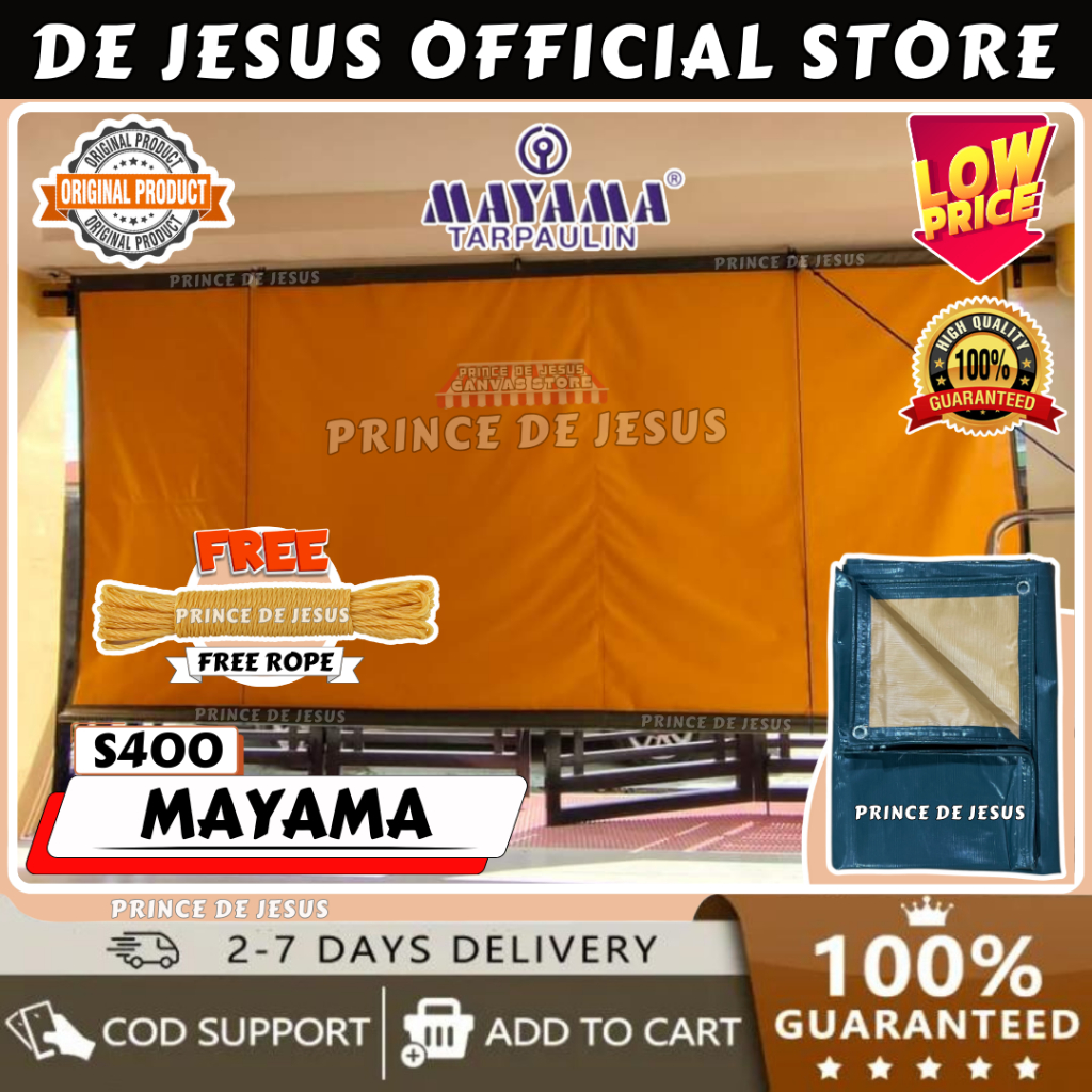 12ft x 24ft - MAYAMA FREE ROPE - LONA TRAPAL MAYAMA TOLDA TARPAULIN ...