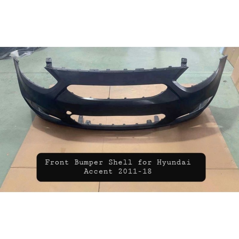 Front bumper shell for Accent 2011-2018 Old Look | Shopee Philippines