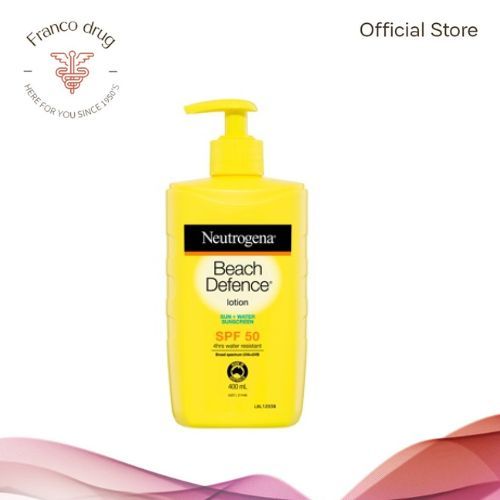 Neutrogena Beach Defence Lotion - 400ml - Expiry Date: June 2026 ...