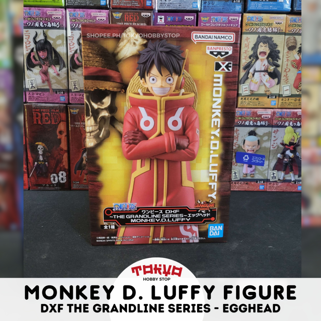 One Piece Figure DXF The Grandline Series - Egghead - Monkey D Luffy ...