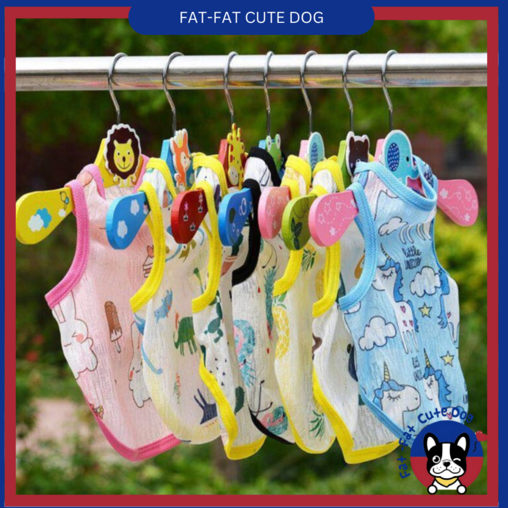 Pet Printed Summer Breathable Clothes Sando Costume for Dogs/Cats(XS-XL ...