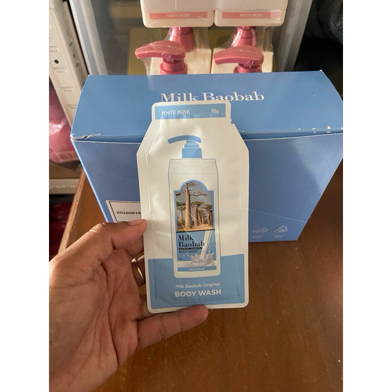 Milk Baobab White Musk Body Wash Sachet | Shopee Philippines
