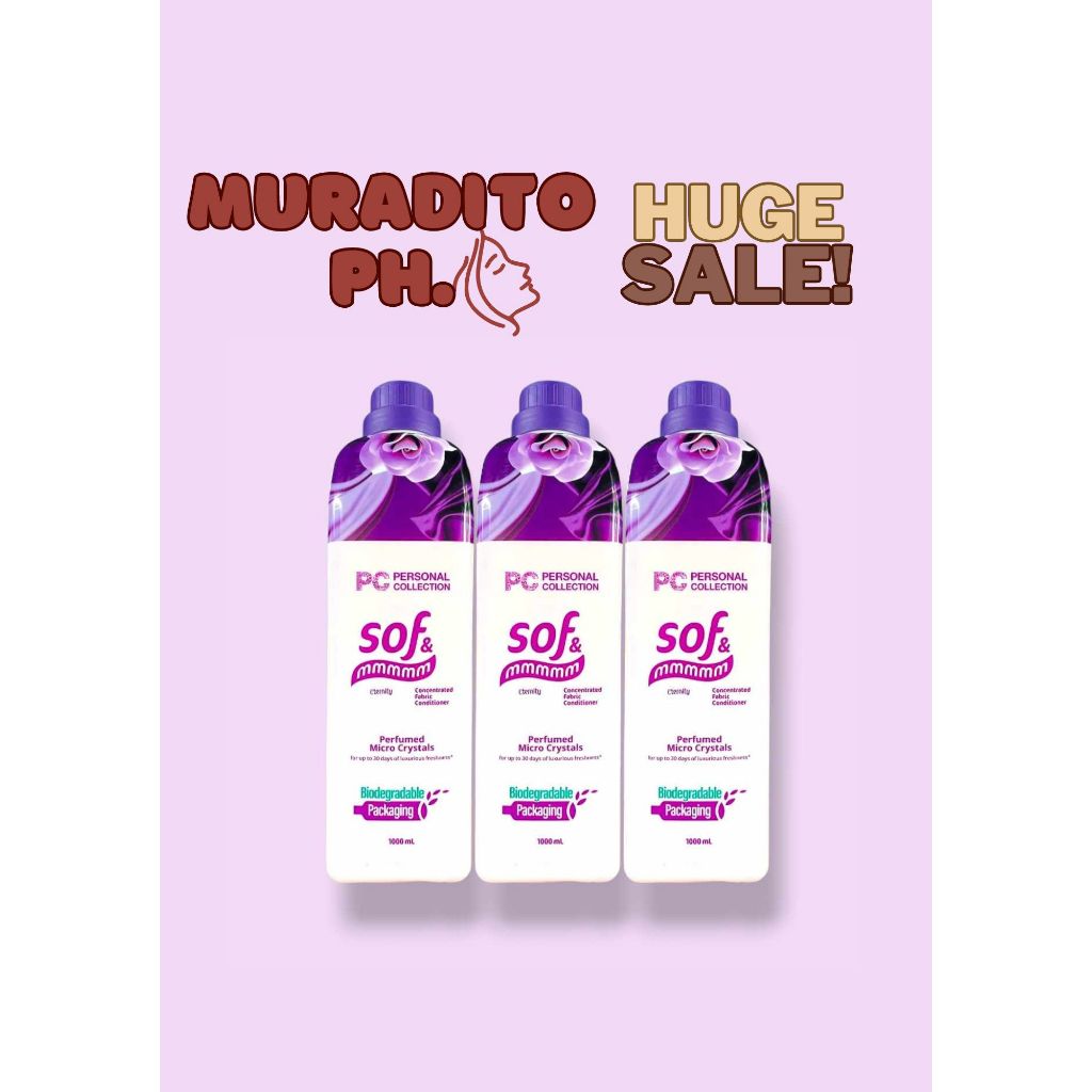 (PC PERSONAL COLLECTION) SOF FABCON CONDITIONER| SOFTENERS | LAUNDRY ...