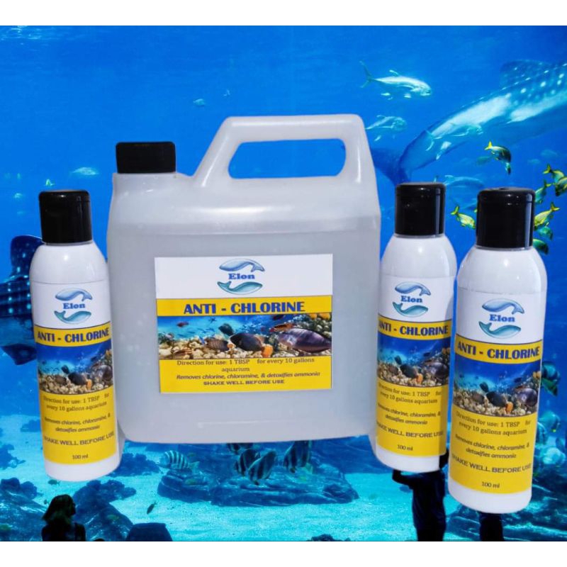 Anti-Chlorine Dechlorinator for Aquarium | Shopee Philippines
