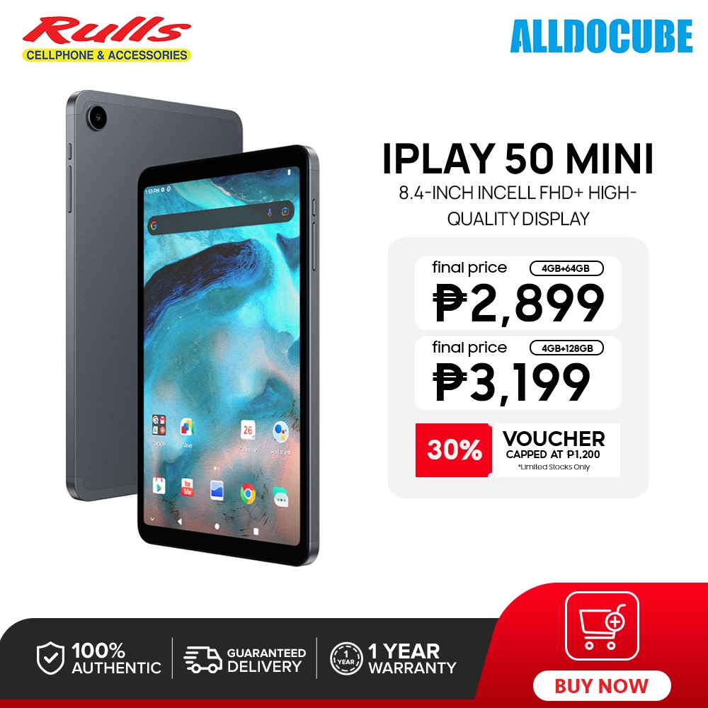 Alldocube iPlay 50 Mini Tablet | 4GB+64GB / 4GB+128GB | 8.4” FHD+ Display | UNISOC T606 ...