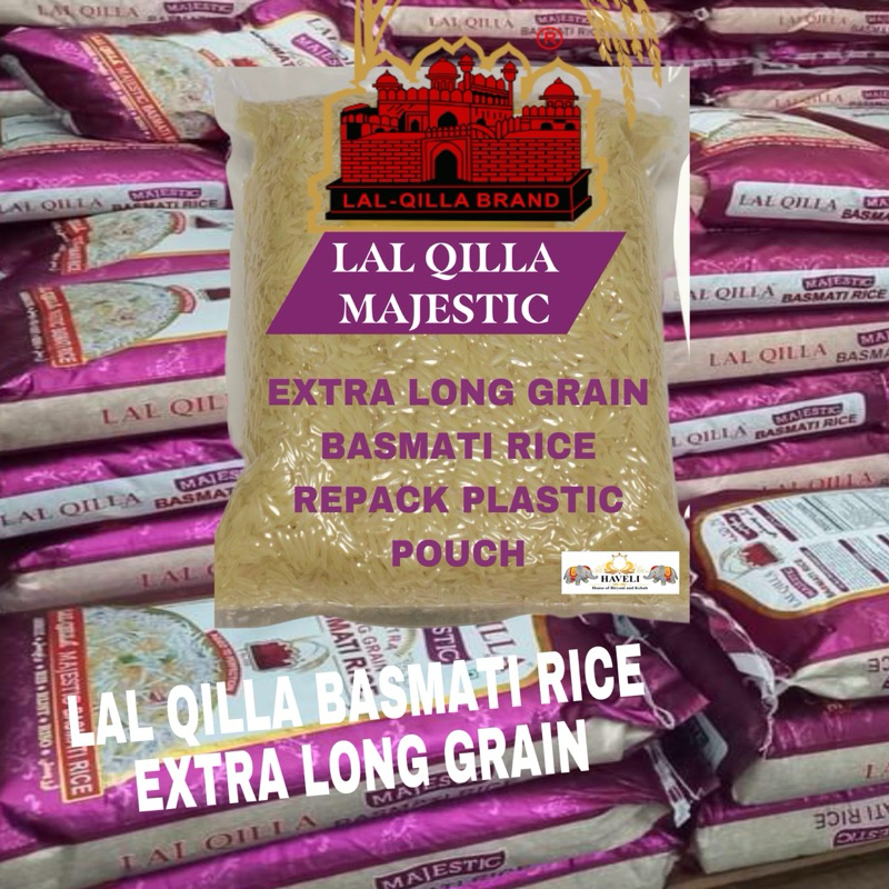 Repack Lal Qilla Majestic Basmati Rice 1kg | Shopee Philippines