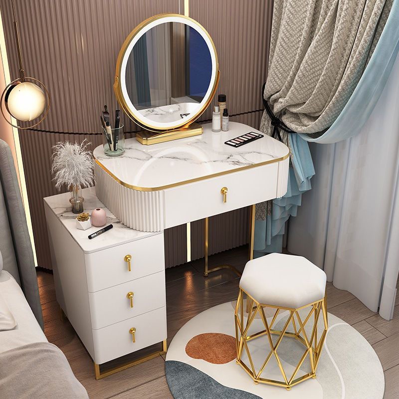 Small Nordic dressing table Bedside storage cabinet bedroom Modern ...